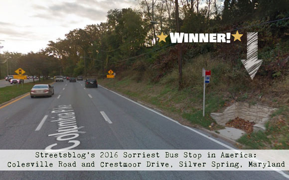 This Tiny Roadside Refuge in Silver Spring Is Your Sorriest Bus Stop ...