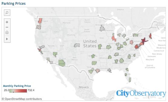 Comparing the Price of Parking Across U.S. Cities — Streetsblog USA