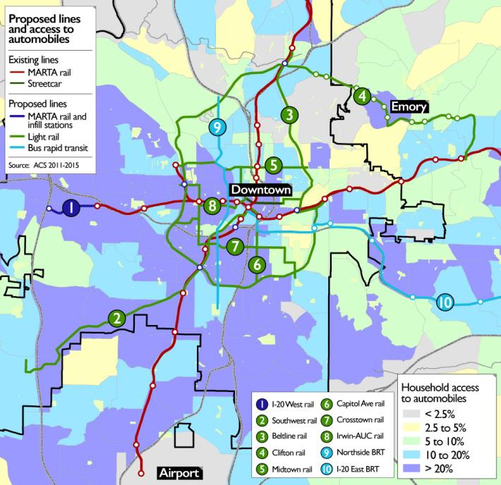 Atlanta's Raising $2.5 Billion to Invest in Transit. Will It Be Money ...