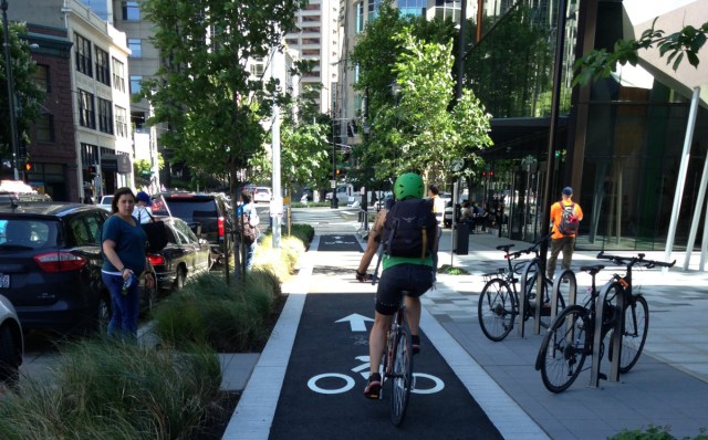 Want Cyclists To Feel Protected? Then Protect Them! — Streetsblog USA