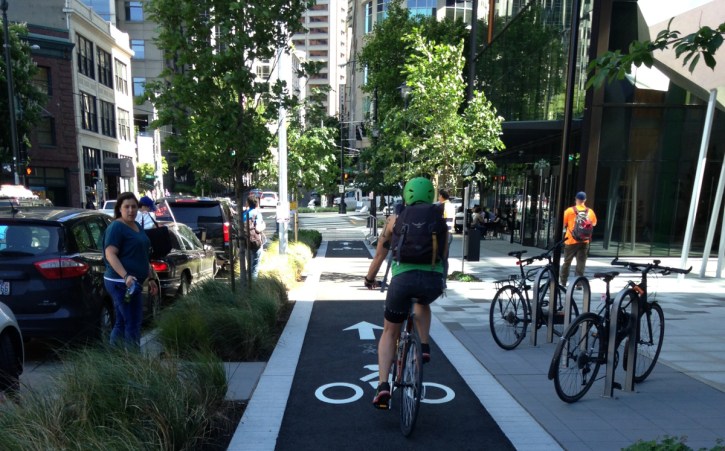 Want Cyclists To Feel Protected? Then Protect Them! — Streetsblog USA