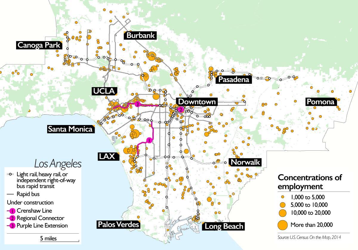 As Transit Expands in Los Angeles, Will Walkability Follow ...