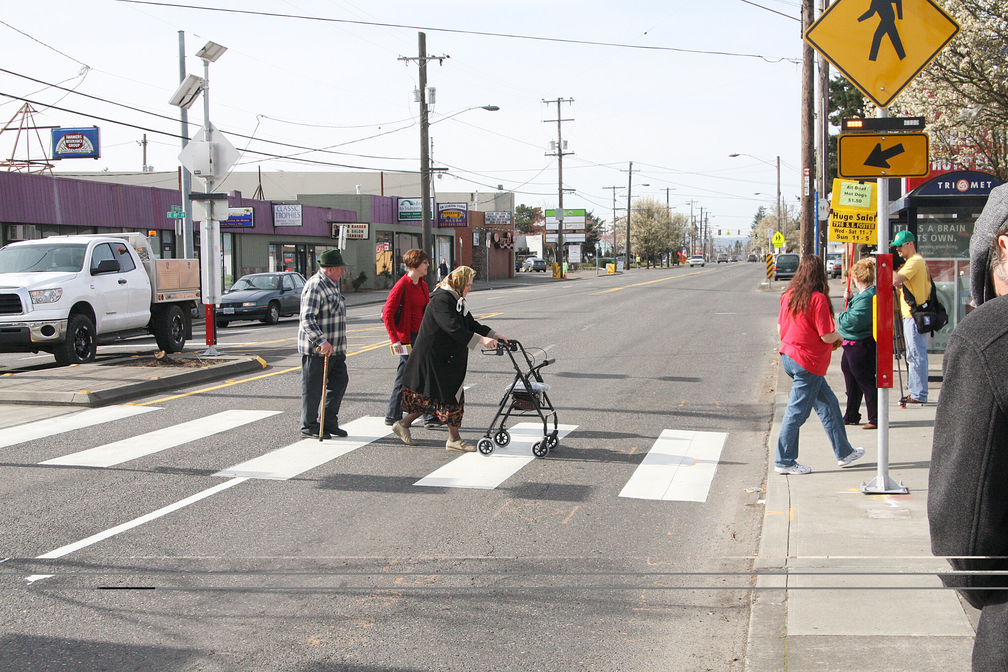 'Pedestrian-Friendly' Portland Crosses Out Crosswalks — Streetsblog USA