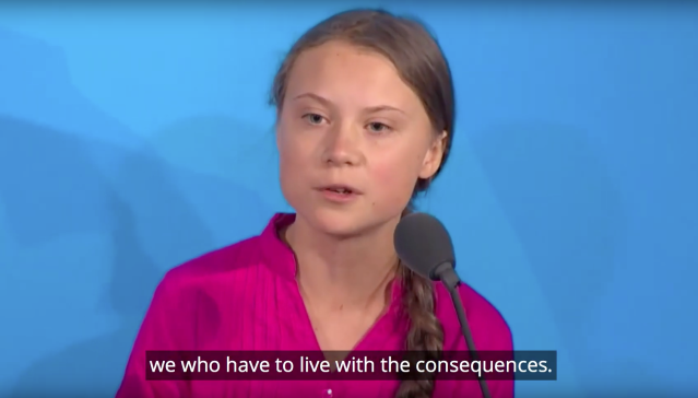 Must Watch: Greta Thunberg Speaks Truth to Power — Streetsblog USA
