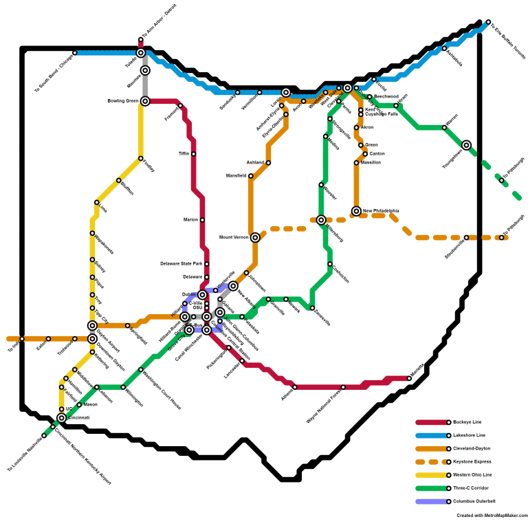 Rail-y Big Deal: Ohio Man Maps The Future — Streetsblog USA