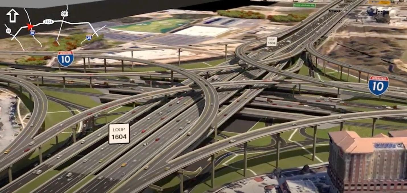Meet 2020’s Worst Highway Boondoggles: The Loop 1604 Expansion, Texas ...