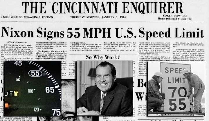 50 Years Since Nixon's 'National Speed Limit': A Tale of Missed ...